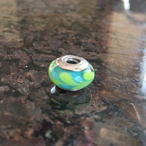 Pandora | Accessories | Pandora Captivating Green Murano Charm | Poshmark